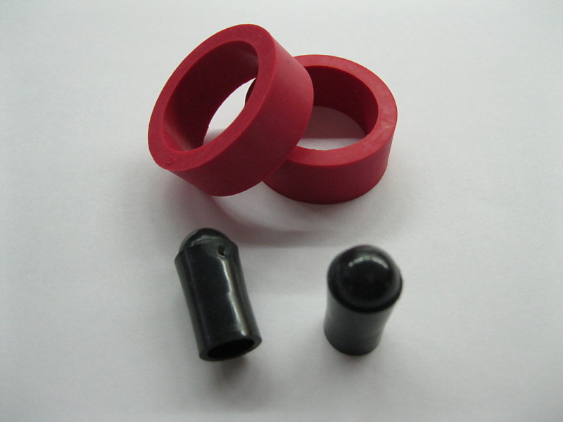 2 Pinball Machine FLIPPER RUBBER MINI RED RINGS 1" x 1/2" w/ 2 FREE ...