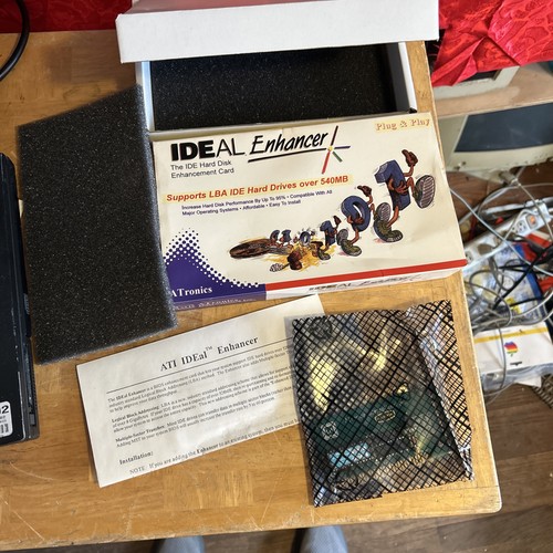ATI IDE hard disk enhancer enhancement card 8 bit isa LBA support | eBay