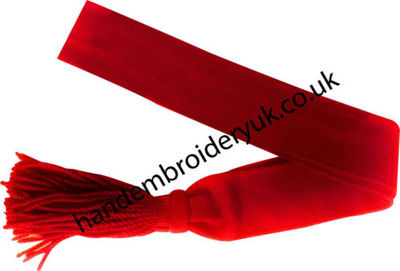 Quality British Army Shoulder Sash Red Guards Sergeants Officer Sash | eBay