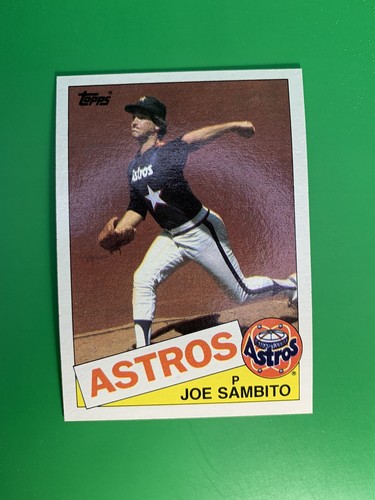 1985 Topps Joe Sambito #264 Houston Astros | eBay