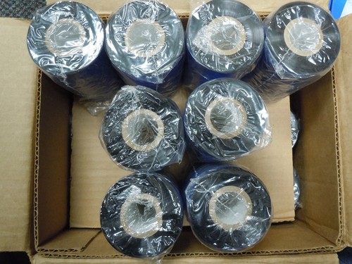 24 Rolls Resin Thermal Transfer Ribbons 17153920 Black 4.00" x 1181 ...