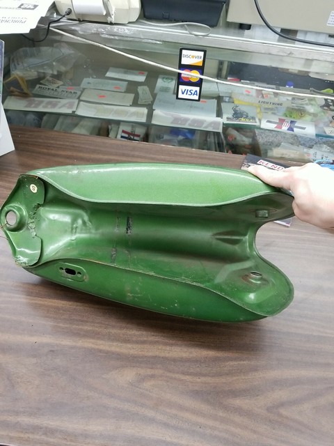 74 Yamaha Dt360 Gas Fuel Tank Petrol 1974 DT 360 for sale online | eBay