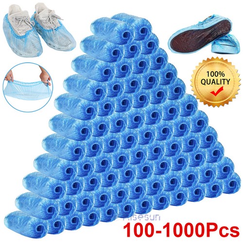 100-1000X Non Slip Disposable Working Shoe Covers Waterproof Boot Shoe ...