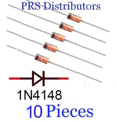 Diode 1N4148 Fast Switching Signal Diode 4148 Replaces Diode 1N914 USA ...
