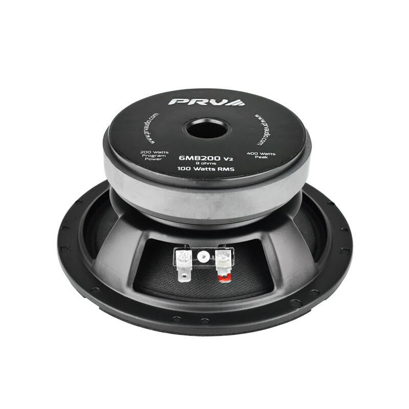 4x PRV Audio 6MB200 6.5" Car Speakers 8 Ohms 200 Watts LOUD PRO Audio ...