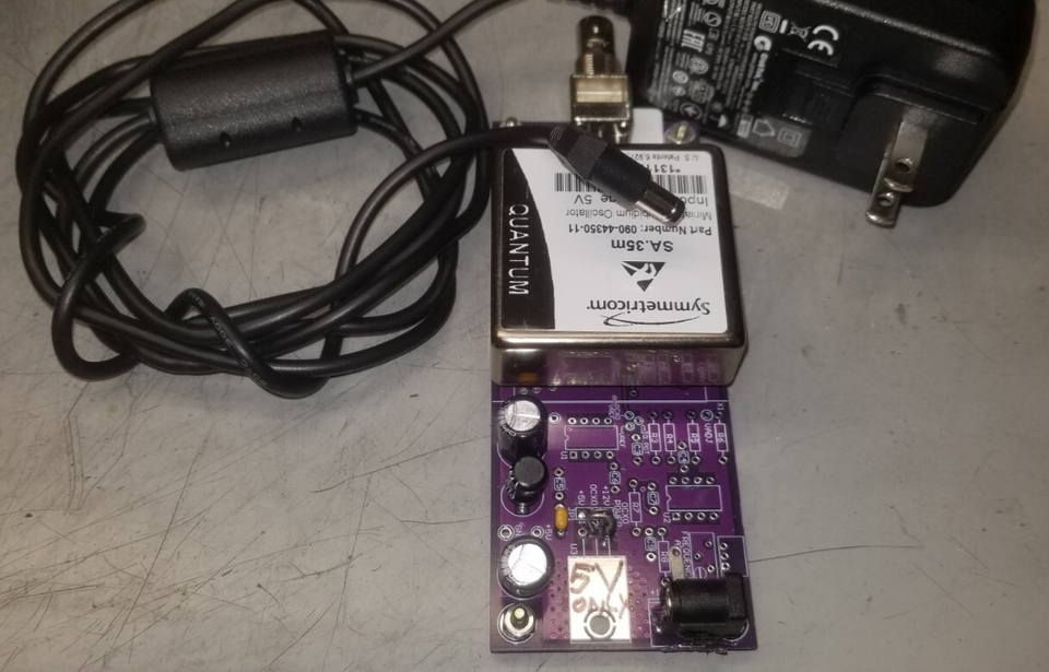 Symmetricom SA.35m Rubidium Frequency Standard TESTED Fast Lock 10MHz ...
