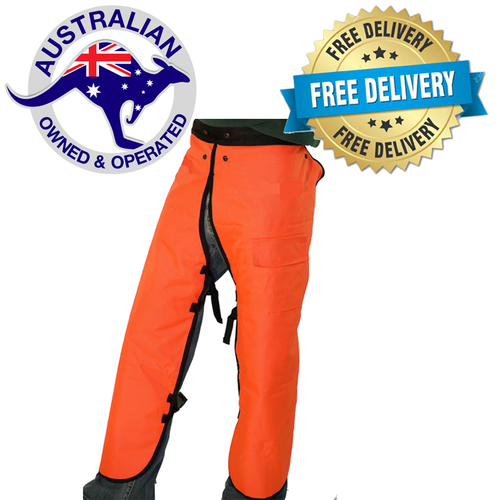 CHAINSAW SAFETY CHAPS AUSTRALIAN SAFETY STANDARDS 36 LENGTH" | eBay ...