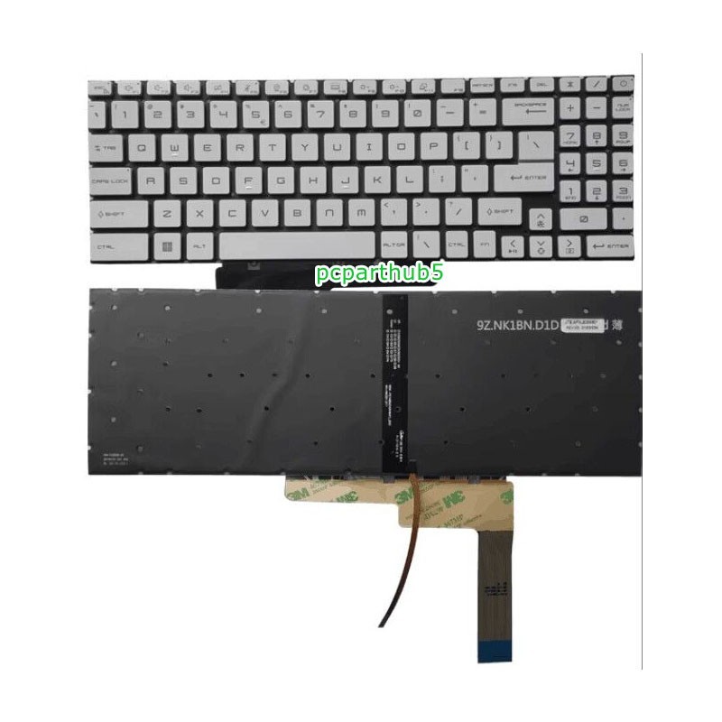 New MSI Sword 15 A11SC A11UC A12VE A12UD A13VF A13U MS-1585 Keyboard US ...
