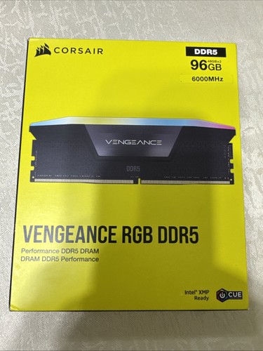 CORSAIR Vengeance RGB 96GB (2 x 48GB) 288-Pin PC RAM DDR5 6000 (PC5 ...
