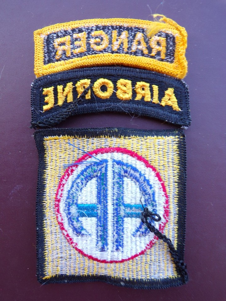 82nd Airborne Infantry Division Ranger Patch Tab Rare Insignia US Army ...