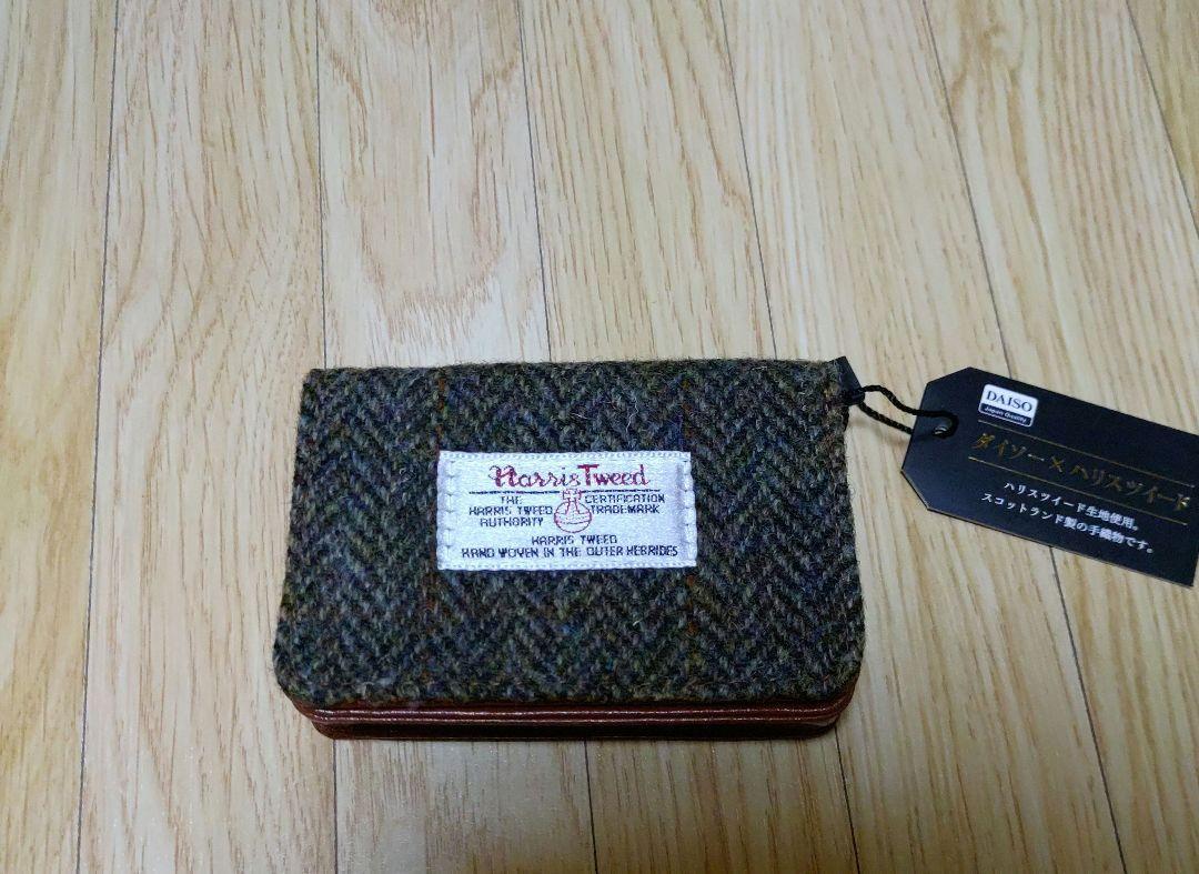 Harris Tweed Daiso Business Card Case With Tag Made I… - Gem