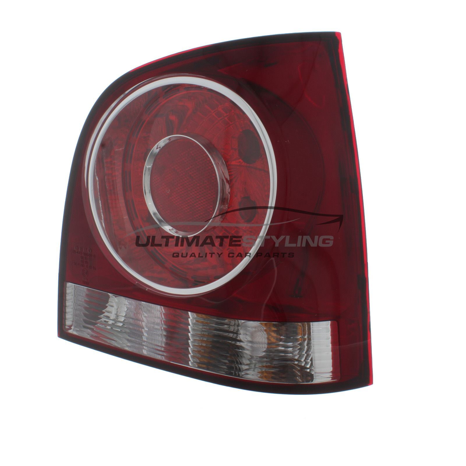 VW Polo Rear Light 9N3 2005-2010 Hatchback Tail Lamp Lens Pair Left ...