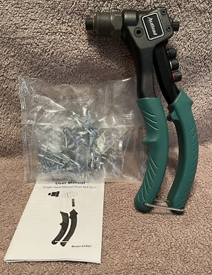 Rivet Tool, Manual with 100Pcs Rivets | eBay