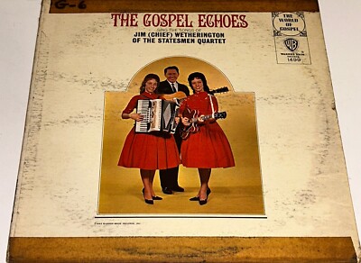 The Gospel Echoes Sing Songs Of The Big Chief Gospel Music Vinyl LP ...