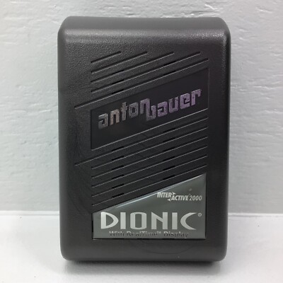Anton Bauer HC Dionic InterActive 2000 Gold Mount Battery For PARTS or ...