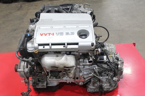 JDM 2004-2007 Toyota Highlander RX330 VVT-i V6 3.3L 3MZFE Motor AWD 3MZ ...