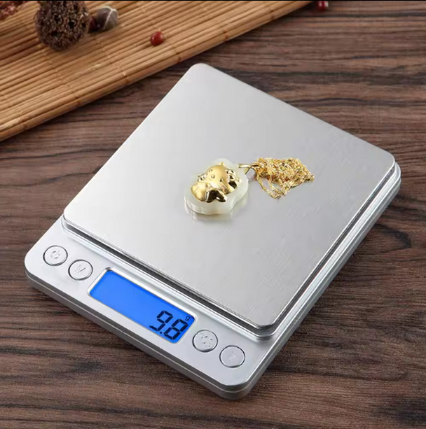 Weight Scale Kitchen Jewelry Gold Grain Food Balance Weight Gram 2000g ...