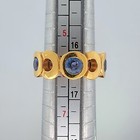 Vintage CHANEL 18K Yellow Gold CC COCO Eternity Band Ring with ...