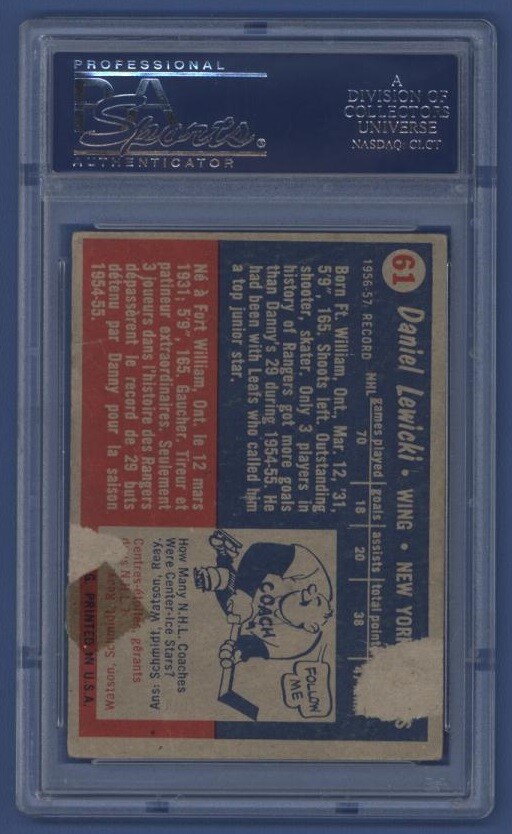 1957-58 Topps - Danny Lewicki #61 for sale online | eBay