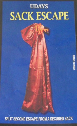 Uday Sack Escape Magic Trick | eBay