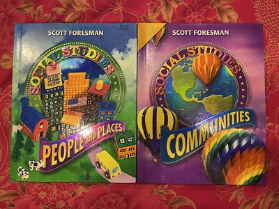 Scott Foresman Social Studies Grade 2 and 3 homeschool textbook | eBay