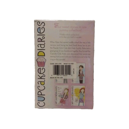 The Cupcake Diaries Collection 4 Book Box Set By Coco Simon Paperback ...