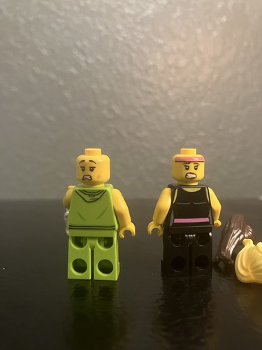 Lego Movie Minifigure Workout Lot Cardio Carrie (tlm033) 70804 10260 ...
