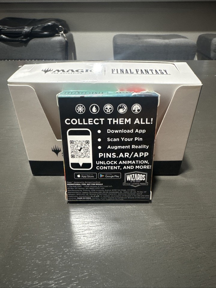 MAGIC THE GATHERING FINAL FANTASY CHOCOBO PINFINITY AR-ENHANCED PIN ...