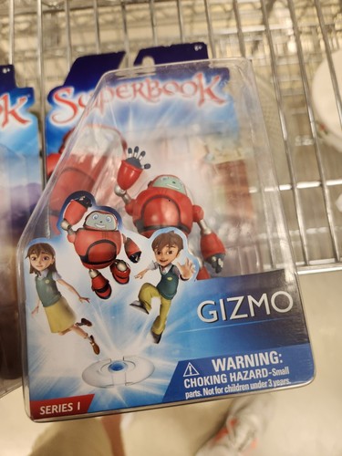 Superbook Gizmo 3" Action Figure Series 1 Bible Adventure CBN 2014 Ages ...