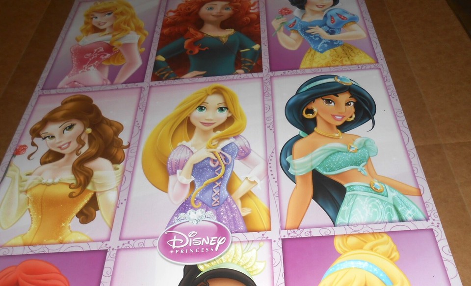 Disney Princess Grid Poster 34x22 | eBay
