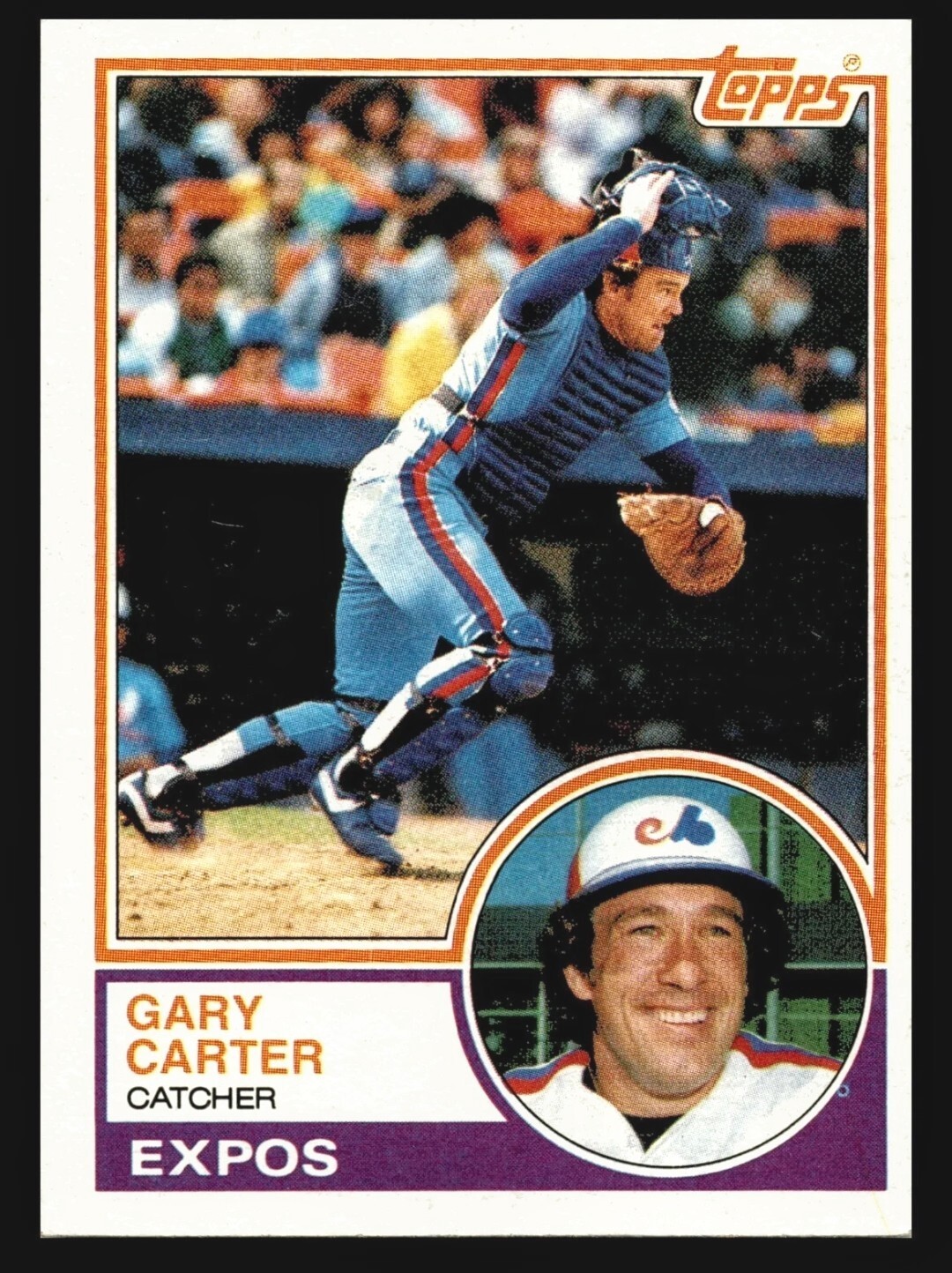 Gary Carter Montreal Expos 1983 Topps #370 NM-MT HOF | eBay