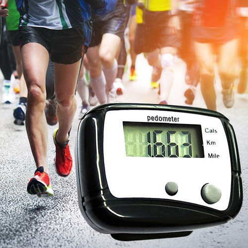 Walking Counter Multi-functional 4 Display Modes Soft Digital Pedometer ...