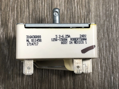 Frigidaire Kenmore Range Small Surface Element Switch 316436000 ...