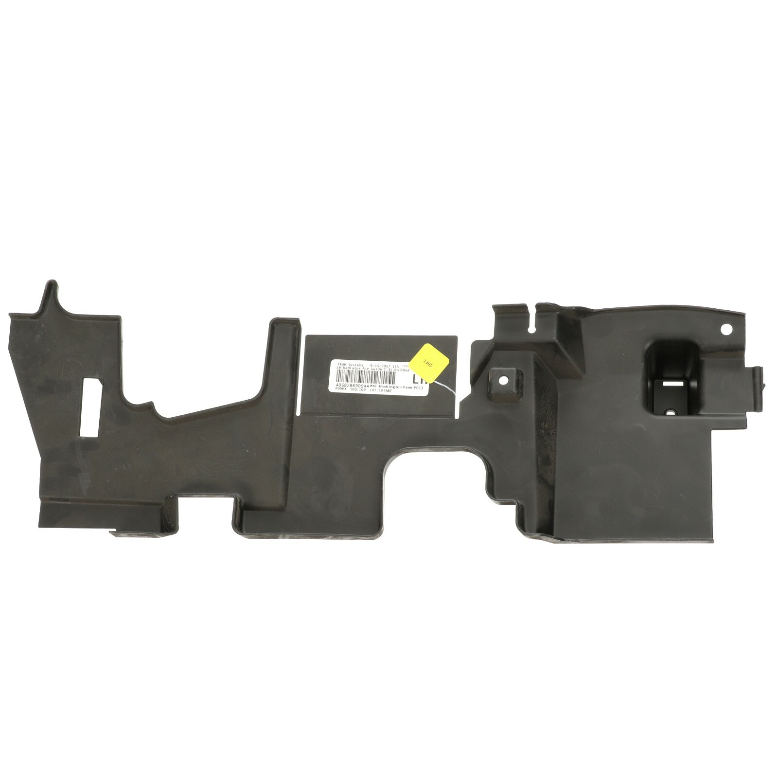 2019-2020 CHEROKEE KL WITH 2.4 (LEFT SIDE) AIR INLET BAFFLE MOPAR ...