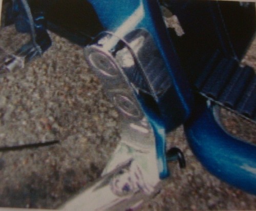 BIG DOG MOTORCYCLES REAR MOUNT KICKSTAND SPACER 2004 CHOPPER DT MODELS ...