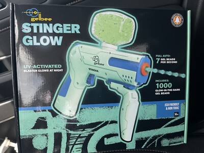 🔫Gelbee™ Stinger Fully Automatic GLOW Gel BB Pistol 7 Rds/Sec | eBay