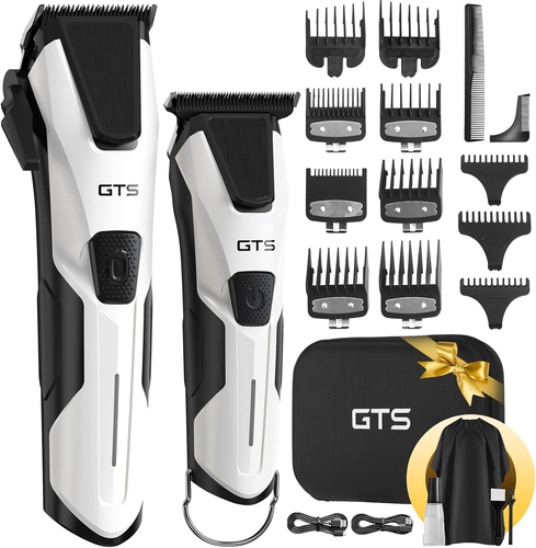Cordless Professional Hair Clippers & Trimmer Set for Men - Fade Kit | eBay