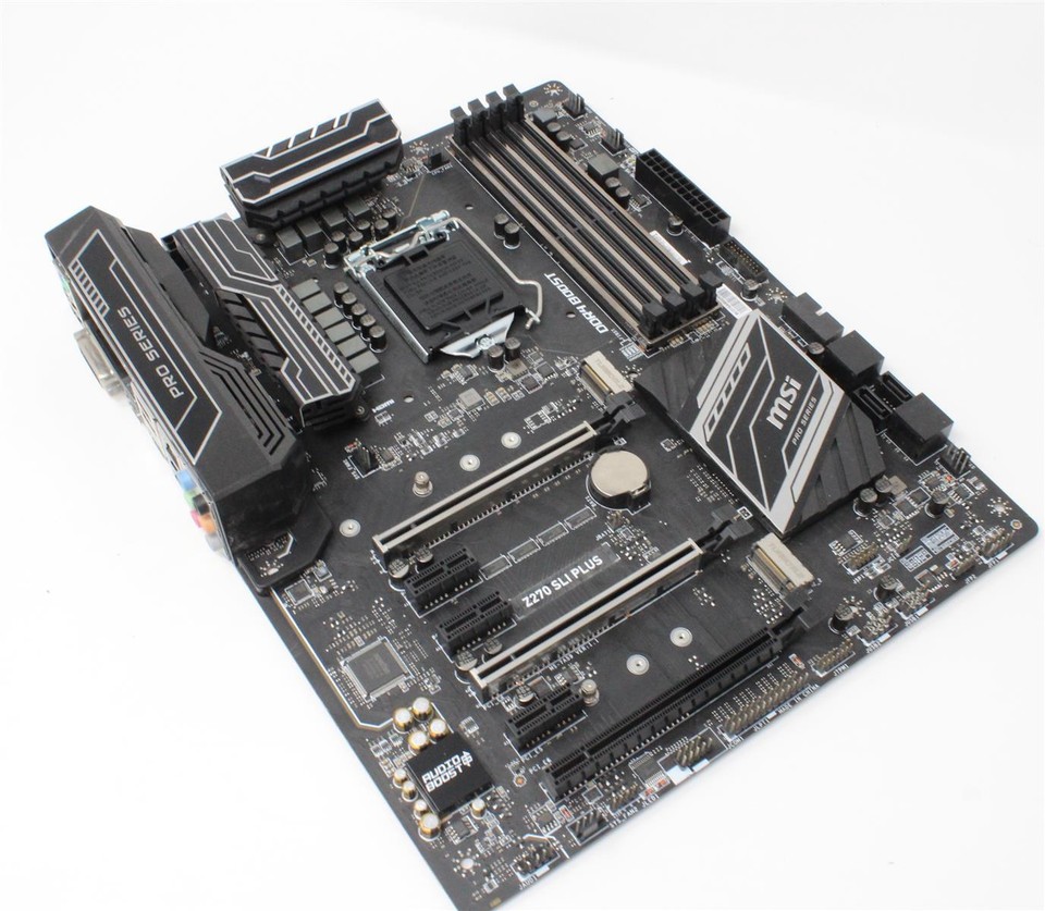 MSI Z270 SLI PLUS MS-7A59 Intel Z270 ATX Mainboard Sockel 1151 (#3702 ...