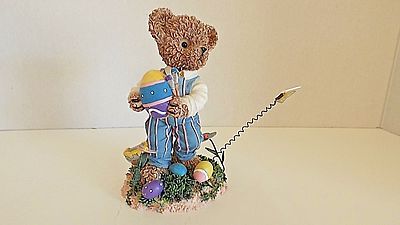 Home Interior BEARS Figurine #11804 March 2002 Kuddles Korner CL28-8 | eBay