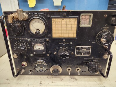 CIH-52245-A Radio Transmitter (Part of TCS-13 Radio Equipment) | eBay
