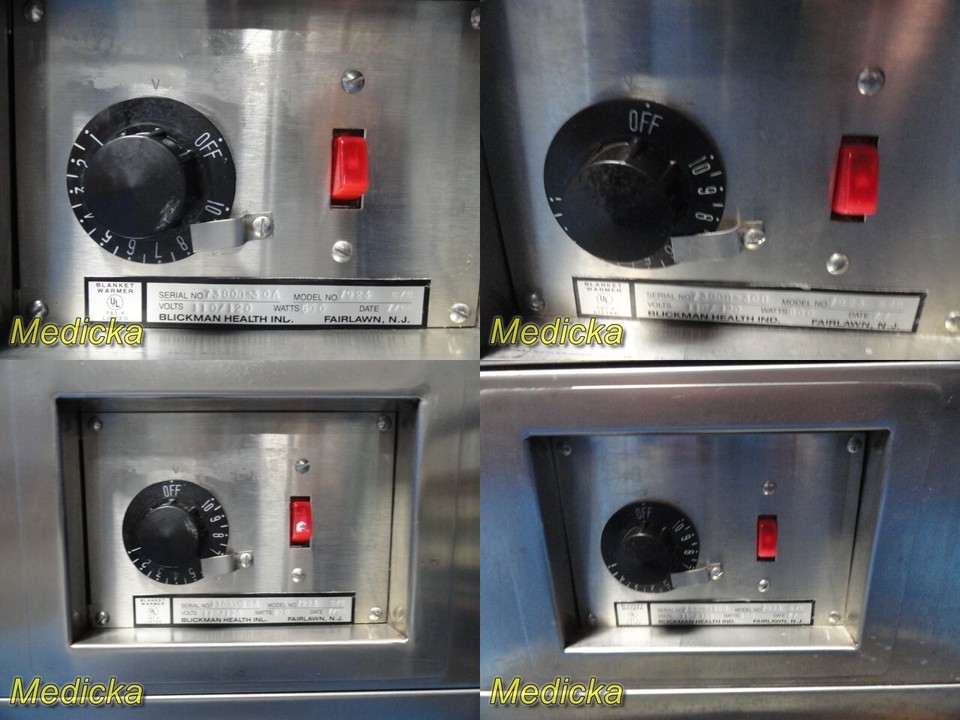 Blickman 7923 Stainless Steel Blanket & Solution Warming Cabinet/Warmer ...