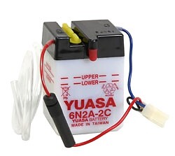 Yuasa Battery Conventional 6N2A-2C 48493262130 | eBay