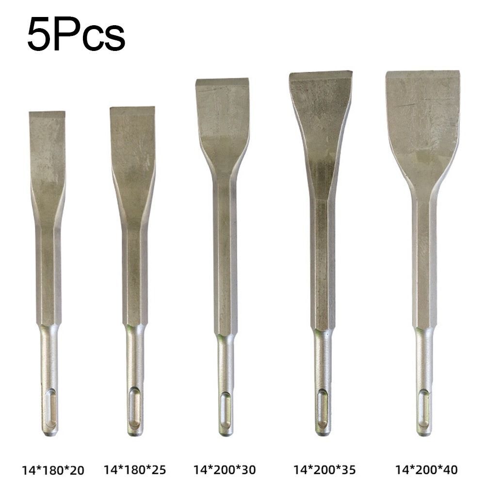 Elbow Head Curved Flat Chisel Round Shank Elbow Chisel Cement | eBay