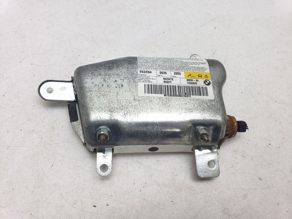 BMW 6 SERIES E63 E64 FRONT SIDE AIRBAG RIGHT DRIVER SIDE 7050846 | eBay UK