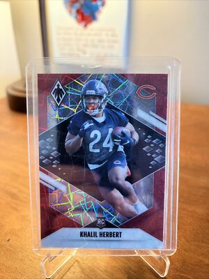 2021 Khalil Herbert Phoenix Rookie Red Velocity Lazer Parallel /285 ...