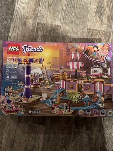 NEW Lego Friends 41375 Heartlake City Amusement Pier NIB Sealed roller ...