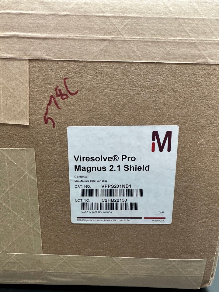 Millipore Cat No VPPS201NB1 Viresolve Pro Magnus 2.1 Shield | eBay