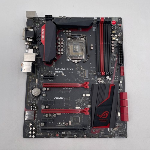 Asus ROG MAXIMUS VII HERO Z97 Intel LGA1151 DDR3 ATX Motherboard - READ ...
