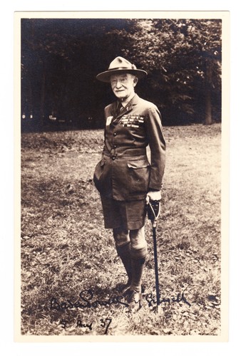 Lord Baden Powell Of Gilwell Postcard Netherlands Padvinders Boy Scouts ...