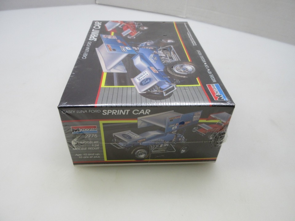 Monogram Casey Luna Sprint Car Vintage Model kit 1/24 scale Sealed | eBay